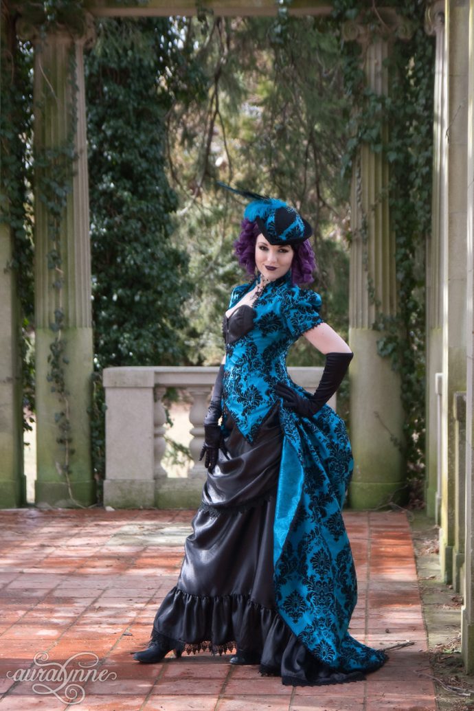 Decadence – Custom Steampunk Gothic Masquerade Ball Gown – auralynne