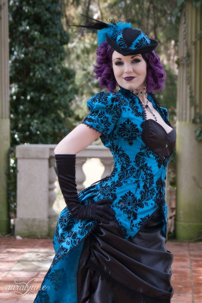 Decadence – Custom Steampunk Gothic Masquerade Ball Gown – auralynne