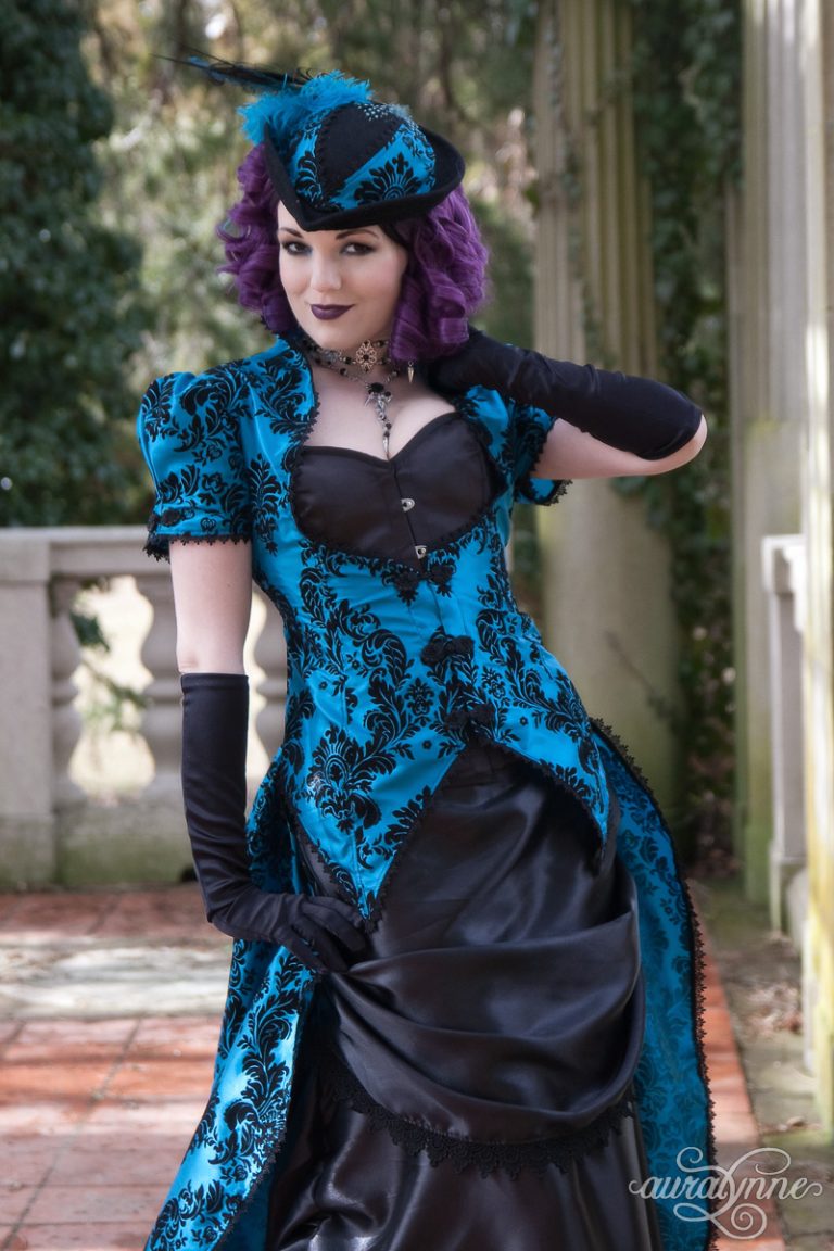 Decadence – Custom Steampunk Gothic Masquerade Ball Gown – auralynne