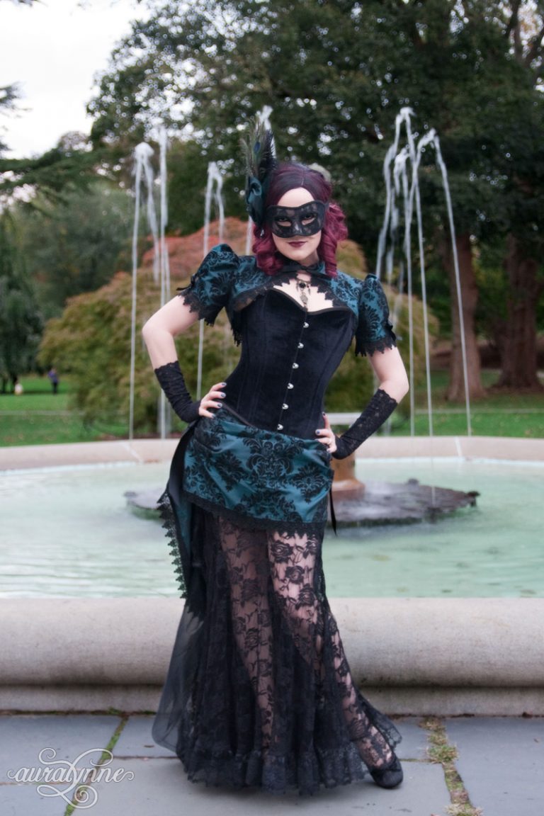 Masquerade Ball Dress – Dark Allure – auralynne