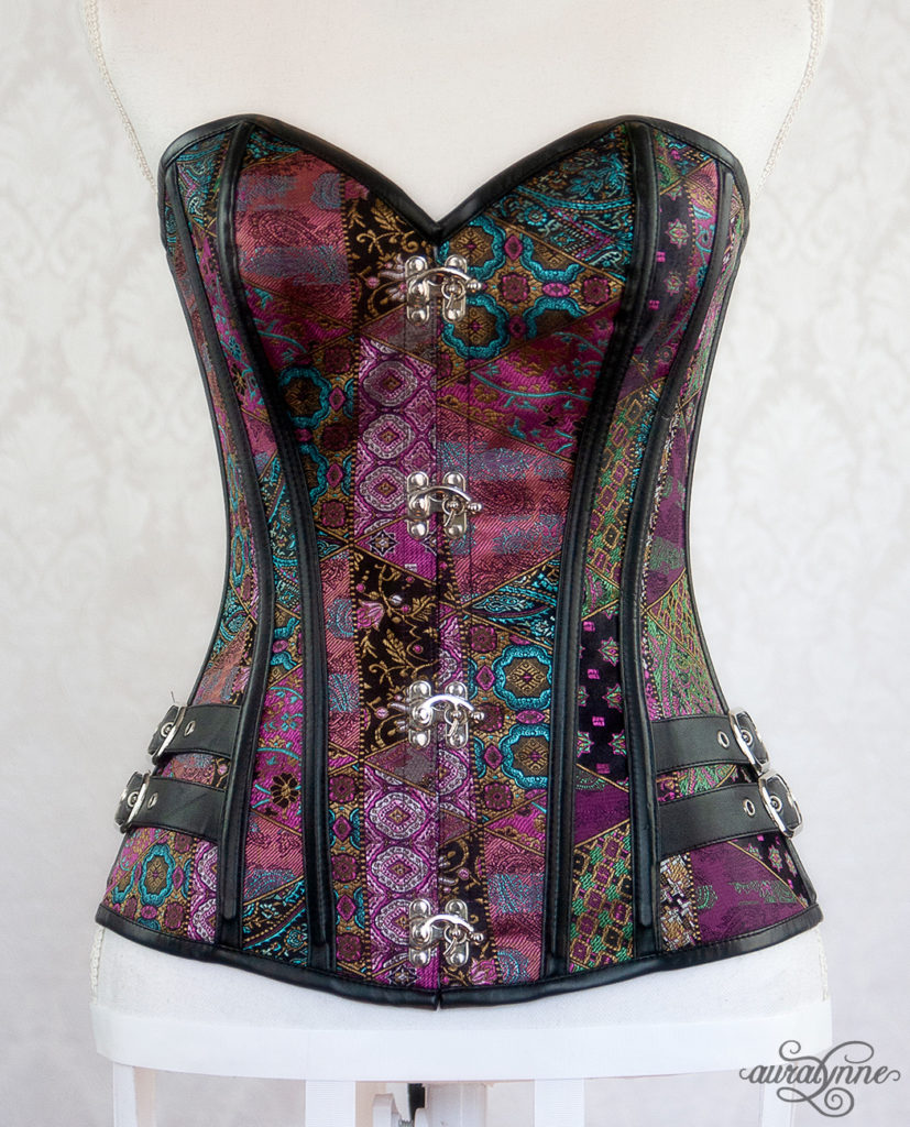 Perfectly Purple Steampunk Corset – auralynne