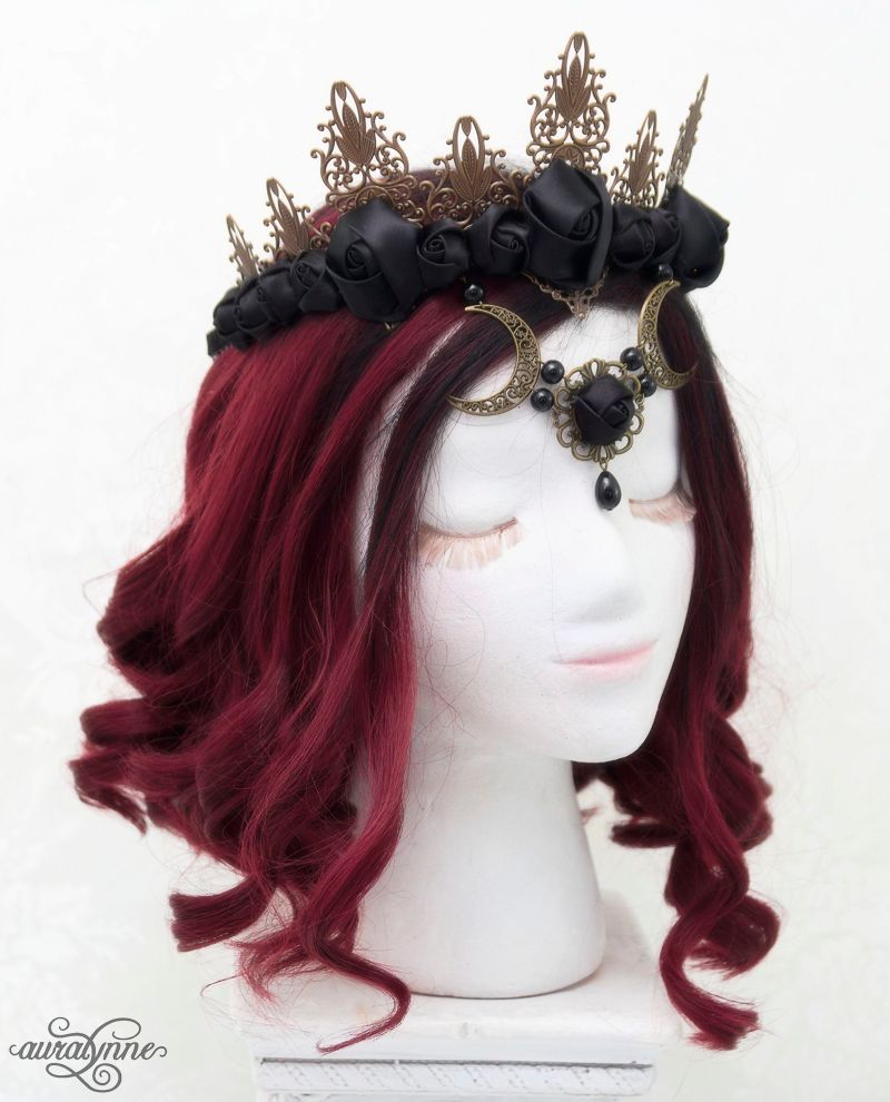 Moon Goddess Gothic Crown – auralynne