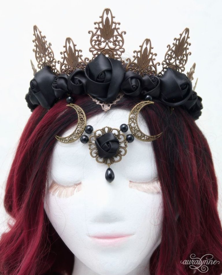Moon Goddess Gothic Crown – auralynne