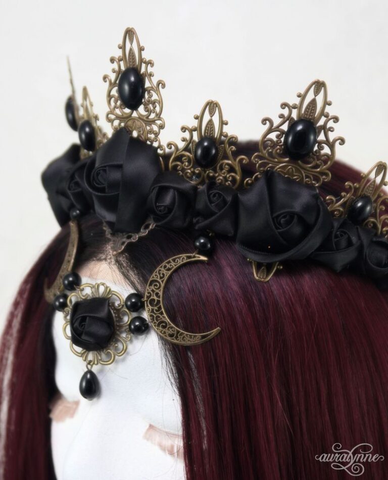 Moon Goddess Gothic Crown – auralynne